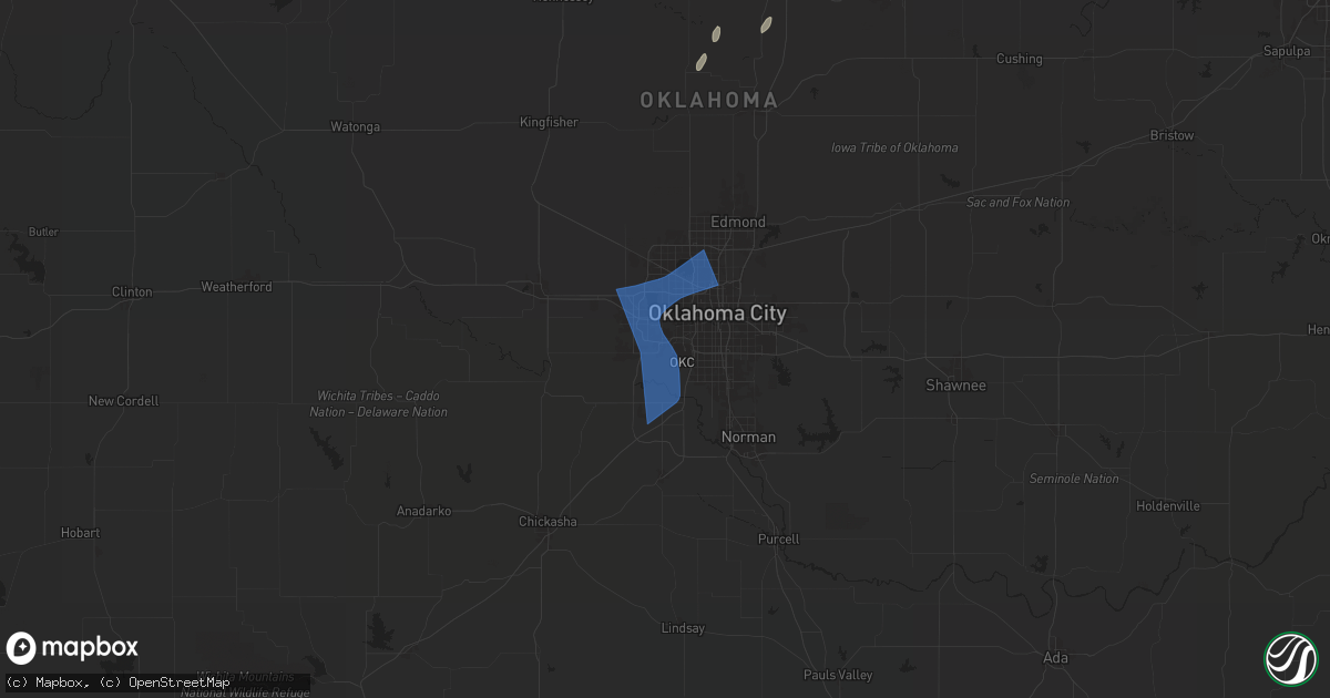 Hail Map in Wheatland, OK on January 8, 2026 - HailTrace