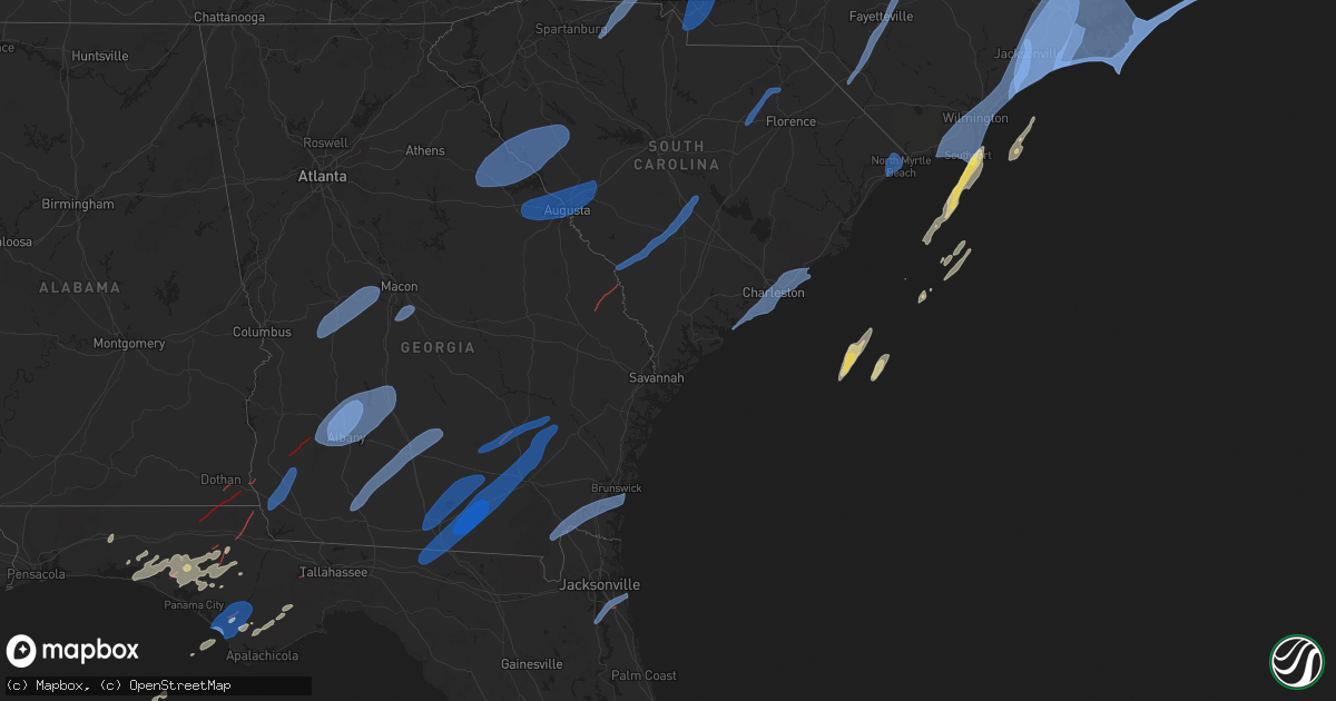 Hail Map on January 9, 2024 - HailTrace