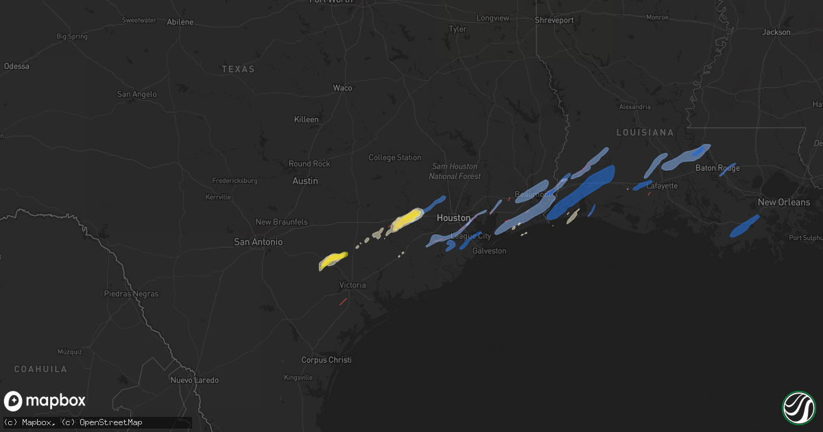Hail Map on January 24, 2023 - HailTrace