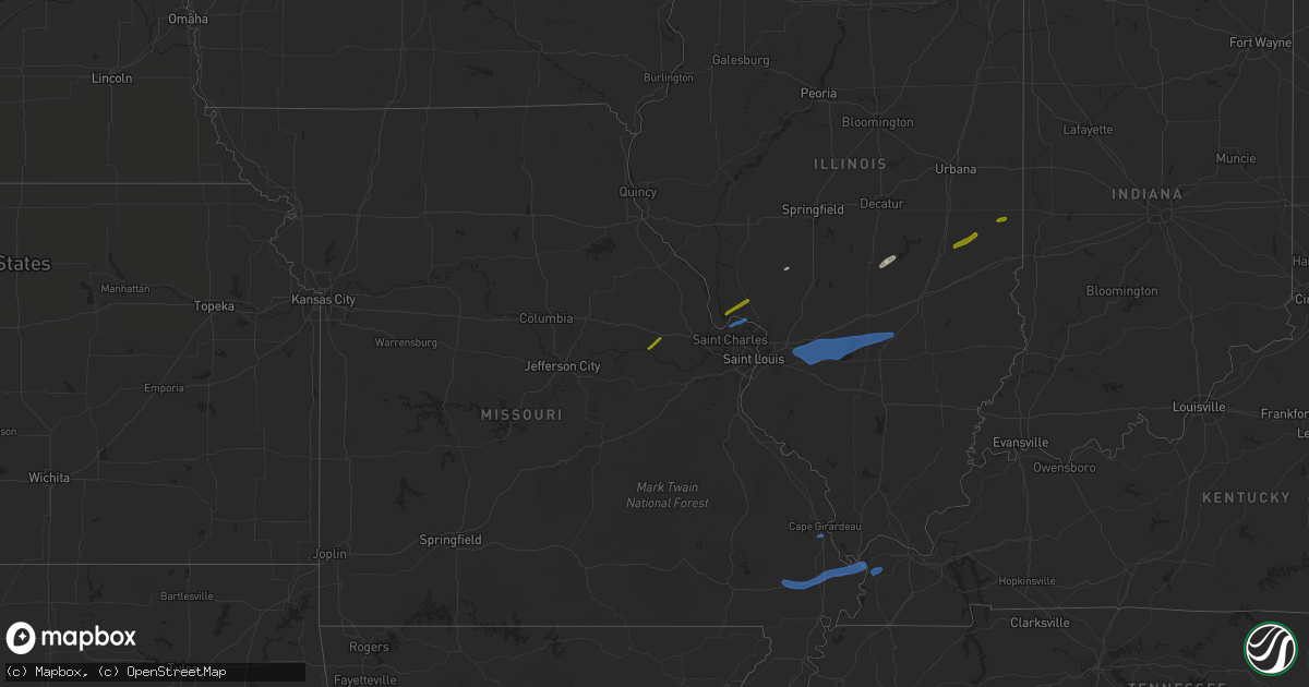 Hail Map on February 22, 2023 - HailTrace