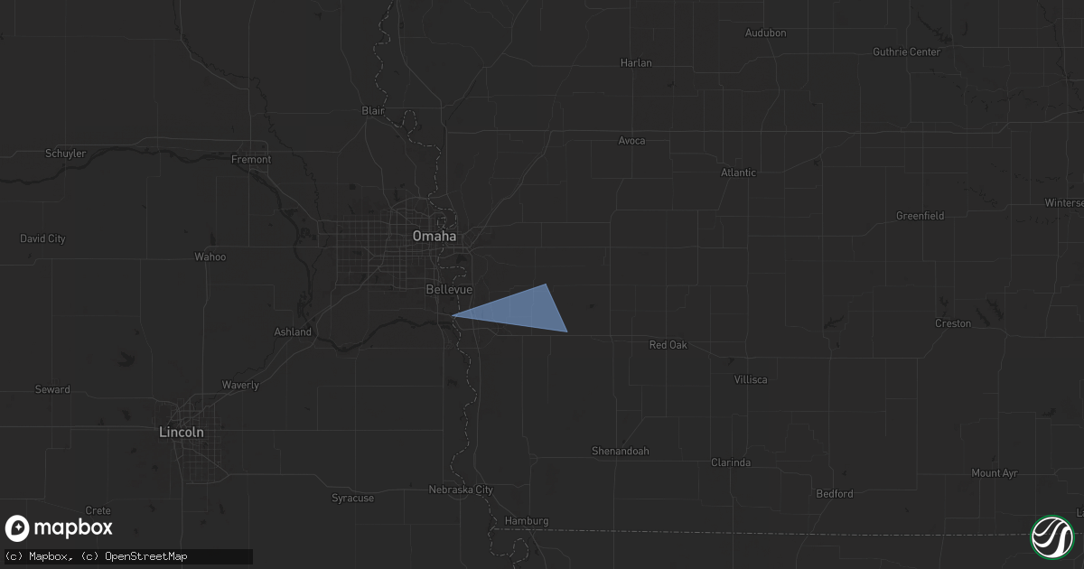 Hail Map in Silver City, IA on February 25, 2025 - HailTrace