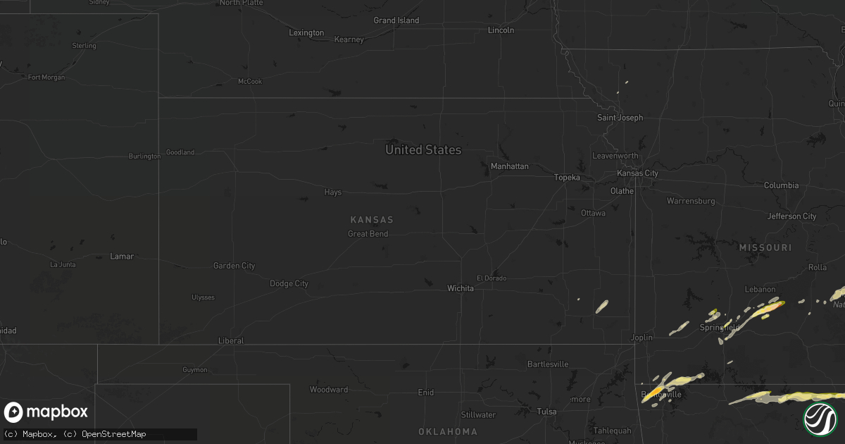 Hail Map in Kansas on March 4, 2026 - HailTrace