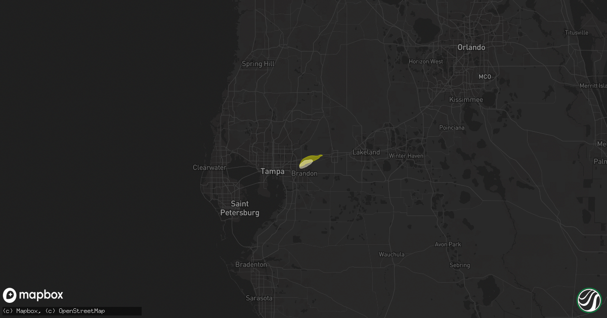 Hail Map in Seffner, FL on March 5, 2024 - HailTrace