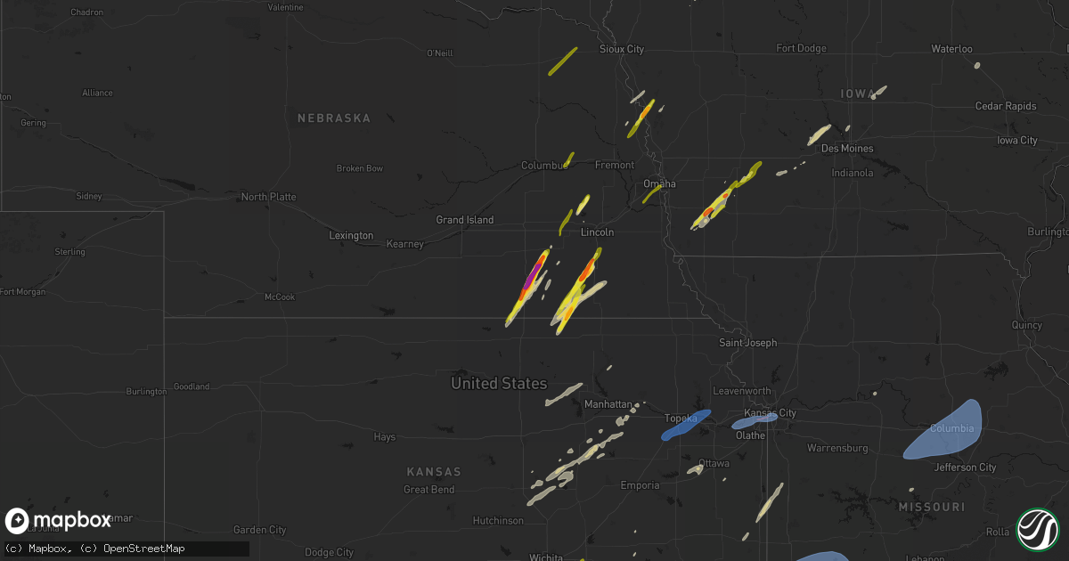 Hail Map on March 6, 2026 - HailTrace
