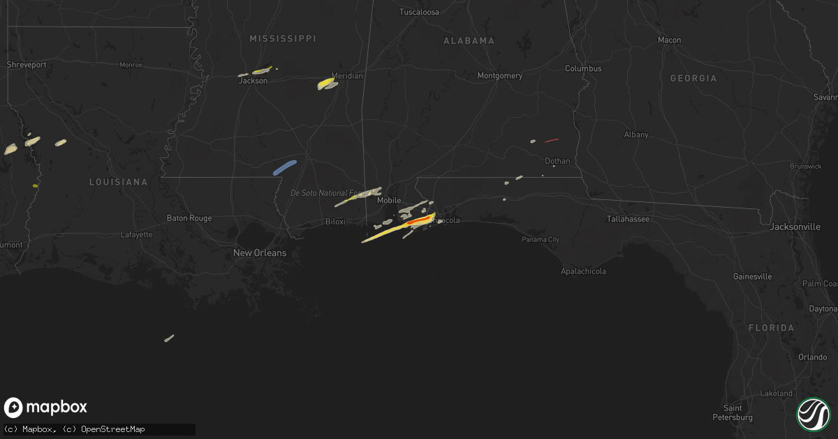 Hail Map on March 8, 2024 - HailTrace