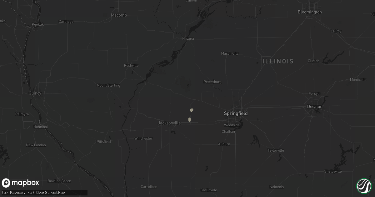 Hail Map in Ashland, IL on March 15, 2026 - HailTrace