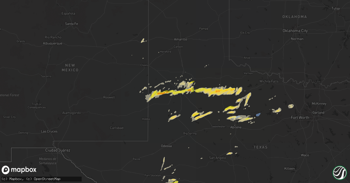 Hail Map on March 17, 2020 - HailTrace