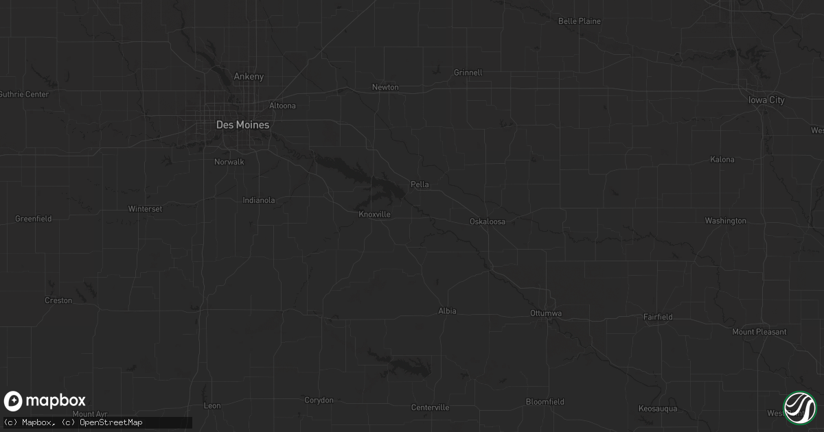 Hail Map in Harvey, IA on March 18, 2025 - HailTrace