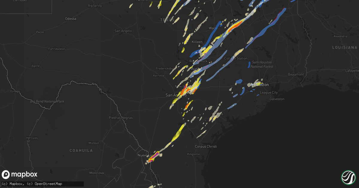Hail Map on March 21, 2022 - HailTrace