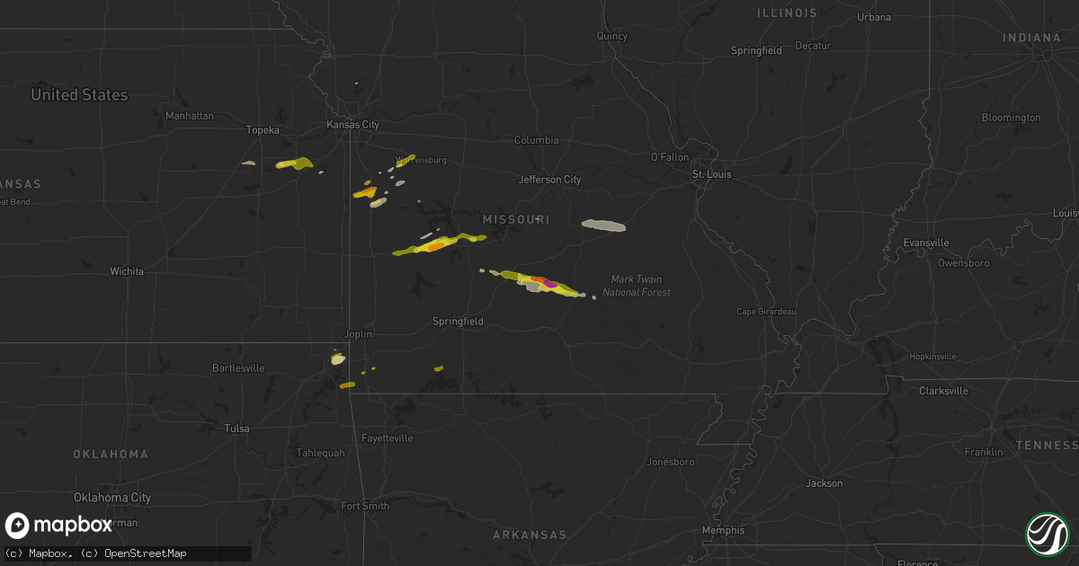 Hail Map on March 22, 2025 - HailTrace
