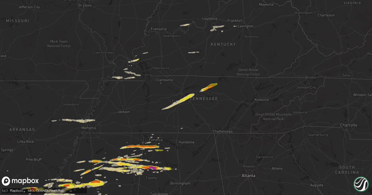 Hail Map on March 23, 2025 - HailTrace
