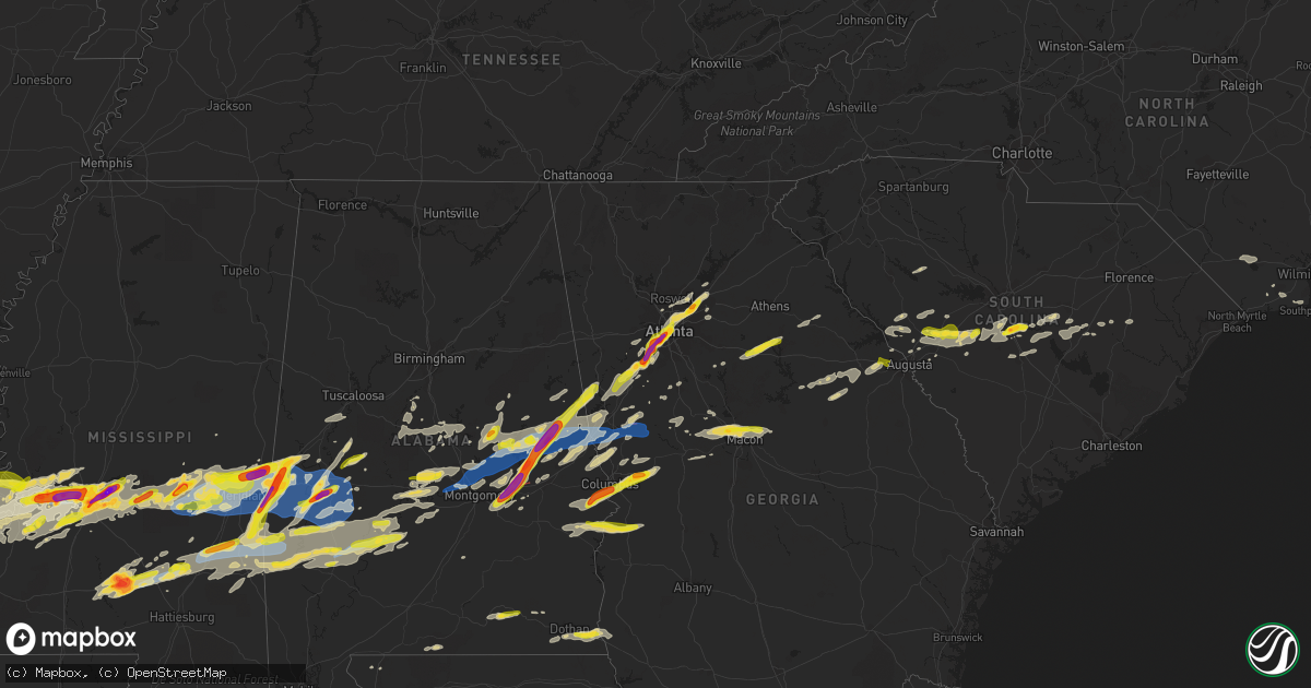 Hail Map on March 26, 2023 - HailTrace