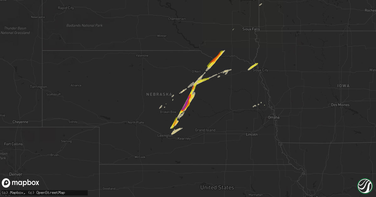 Hail Map on March 30, 2023 - HailTrace