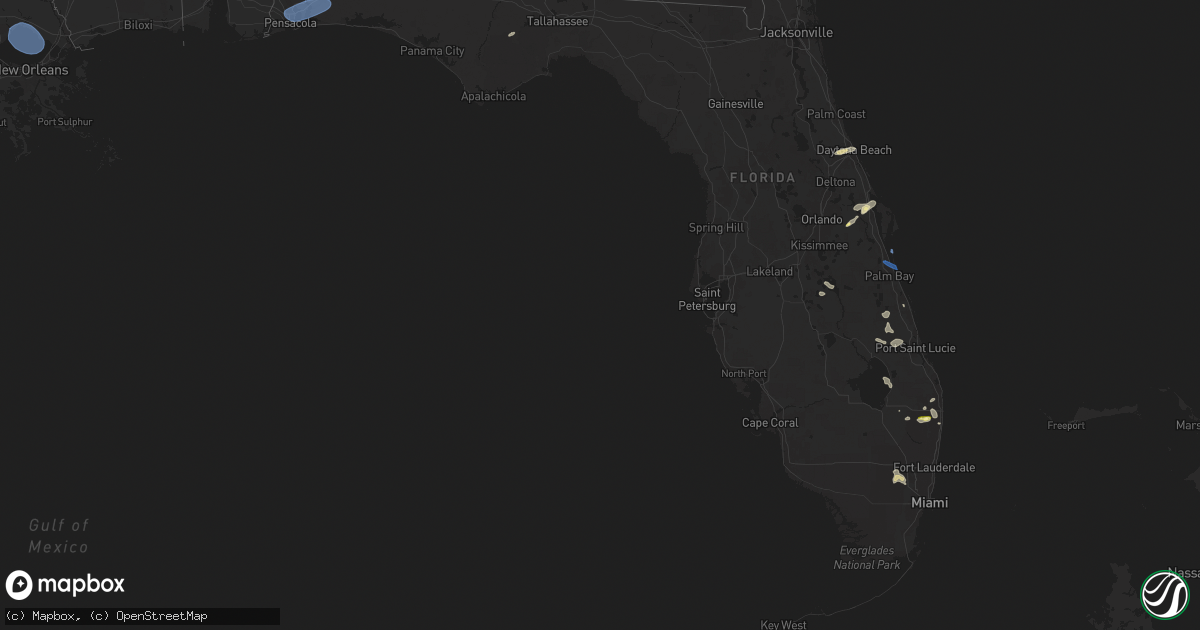 Hail Map in Florida on March 31, 2025 - HailTrace