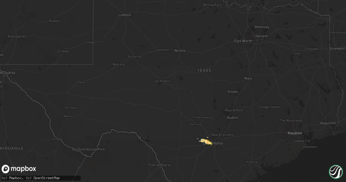 Hail Map in Texas on March 31, 2025 - HailTrace