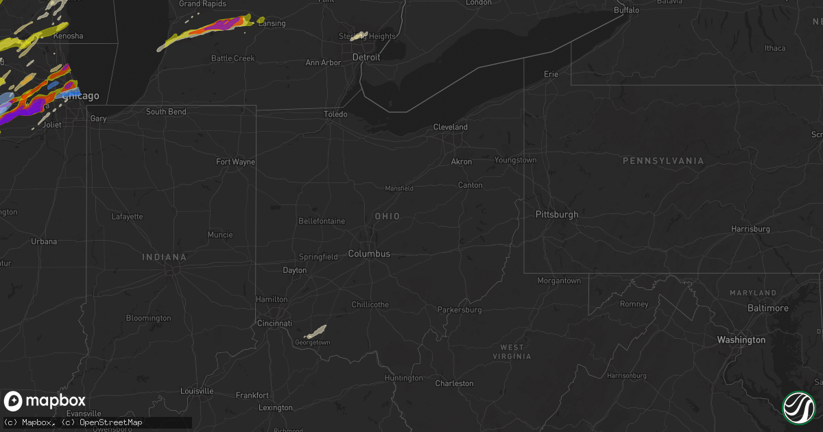 Hail Map in Ohio on April 4, 2023 - HailTrace