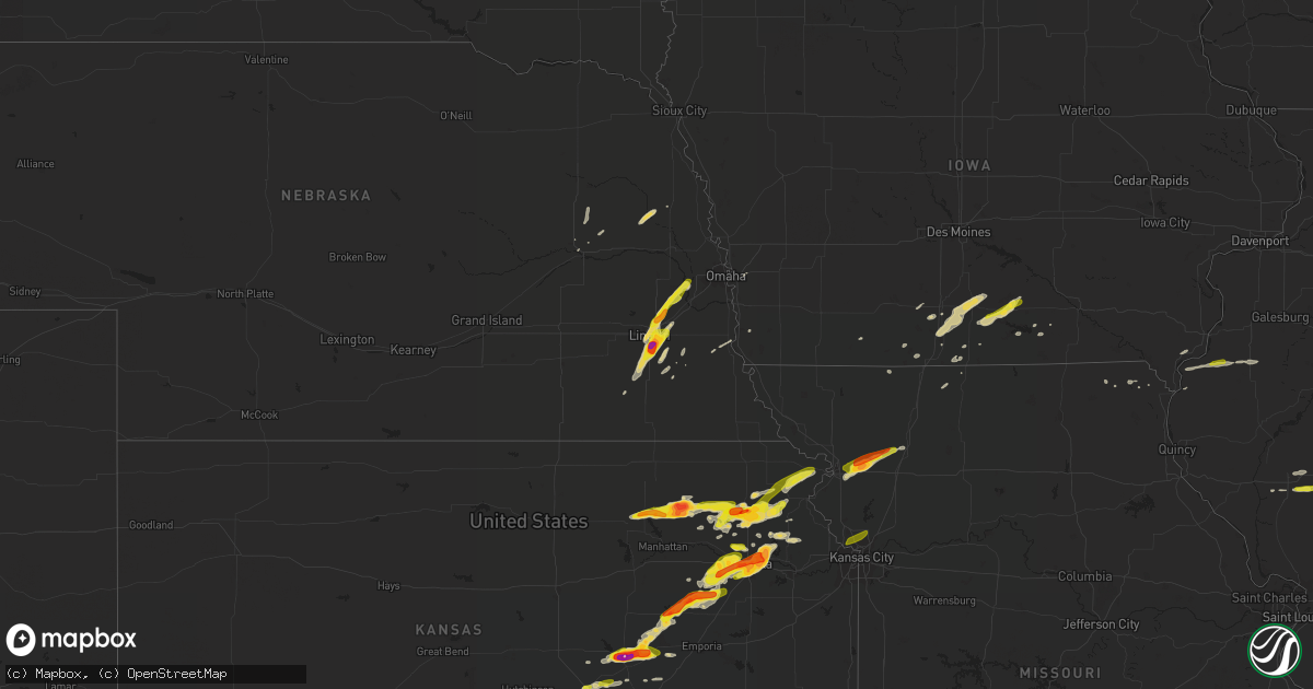 Hail Map on April 11, 2020 - HailTrace