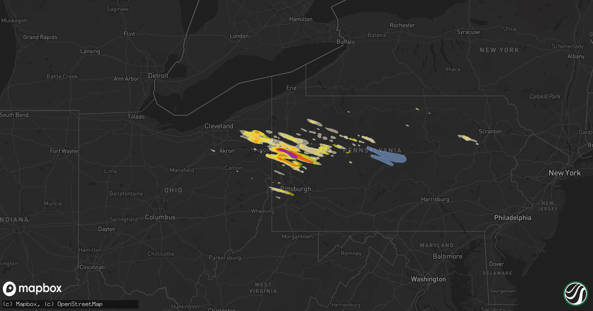Hail Map on April 14, 2024 - HailTrace