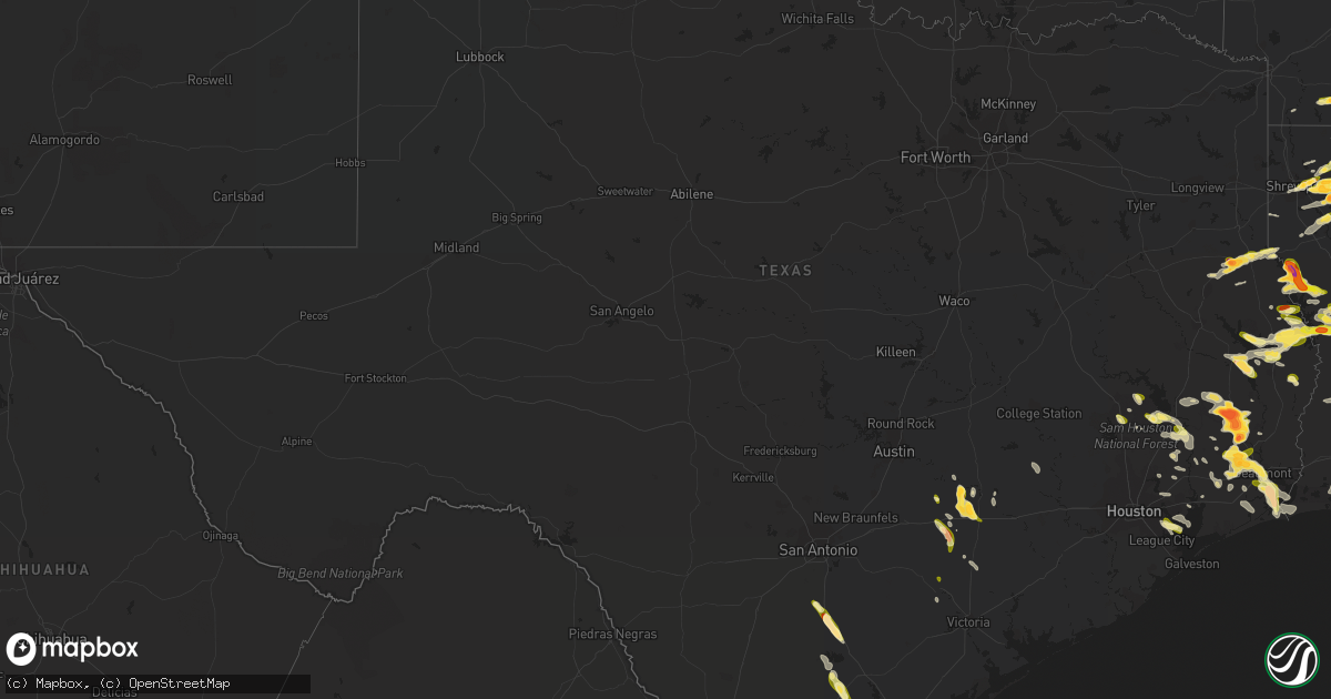 Hail Map in Texas on April 15, 2023 - HailTrace