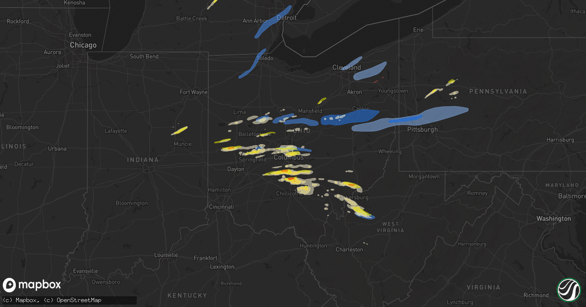 Hail Map on April 17, 2024 - HailTrace