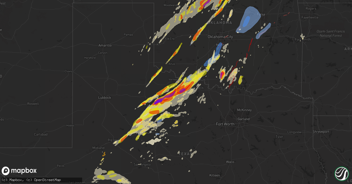 Hail Map on April 27, 2024 - HailTrace