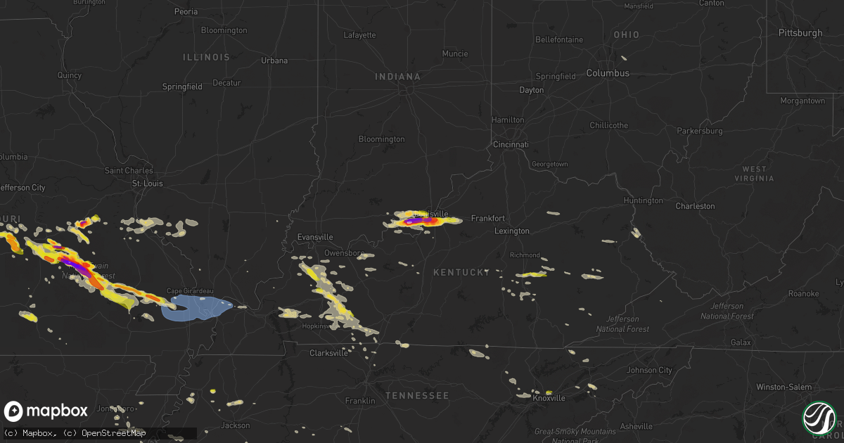 Hail Map on May 8, 2023 - HailTrace