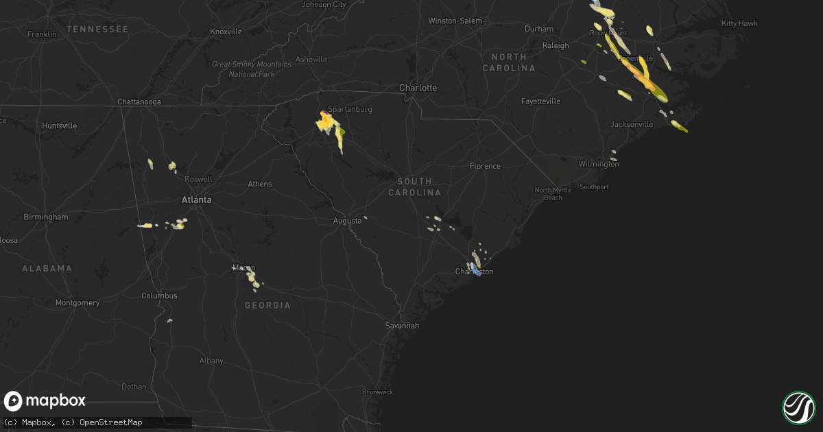 Hail Map in South Carolina on May 9, 2023 - HailTrace