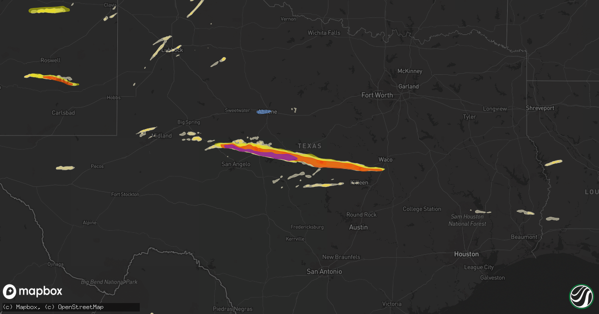 Hail Map on May 11, 2024 - HailTrace