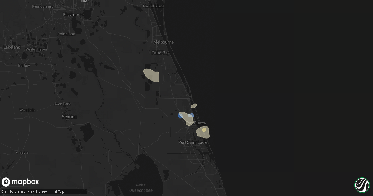 Hail Map in Vero Beach, FL on May 11, 2026 - HailTrace