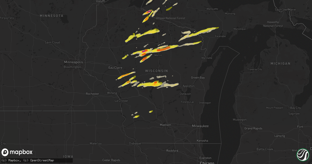 Hail Map on May 18, 2024 - HailTrace