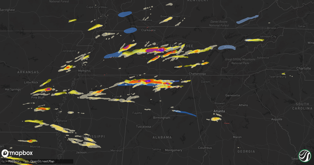 Hail Map on May 20, 2025 - HailTrace