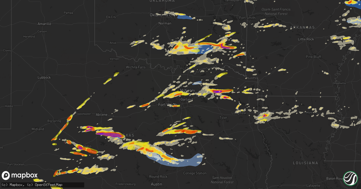 Hail Map on May 22, 2024 - HailTrace