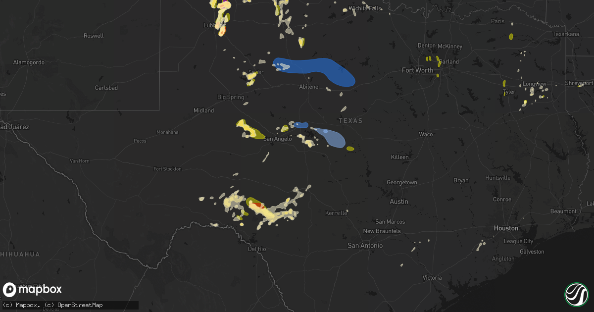 Hail Map in Texas on May 22, 2026 - HailTrace