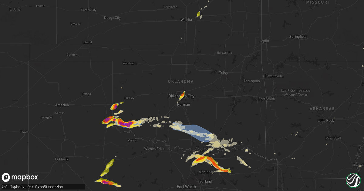 Hail Map on May 23, 2024 - HailTrace