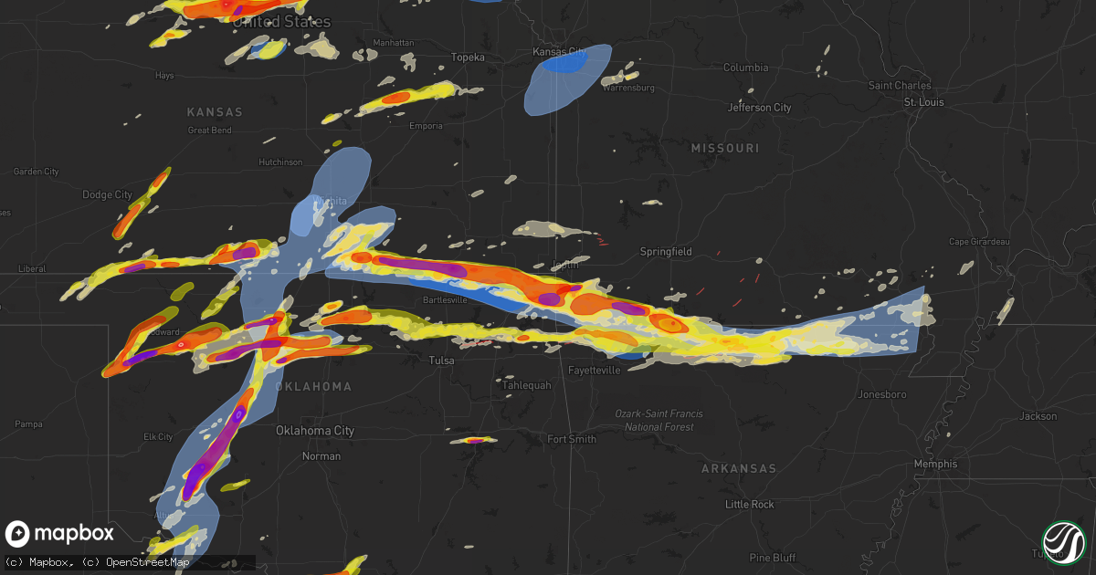 Hail Map on May 25, 2024 - HailTrace