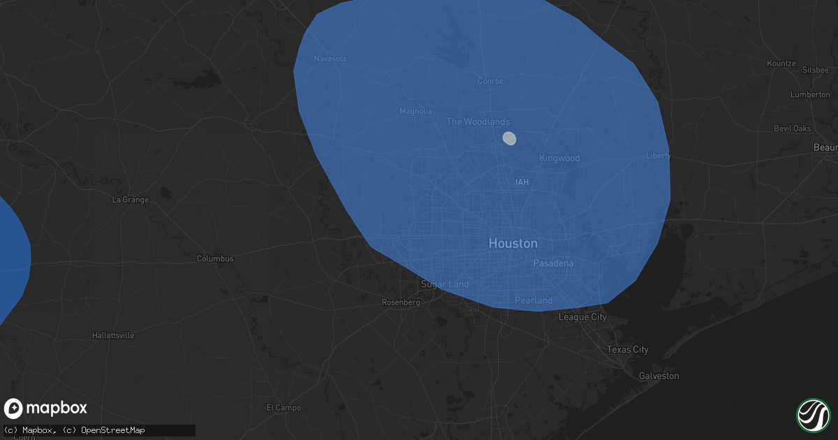 Hail Map in Katy, TX on May 26, 2025 - HailTrace