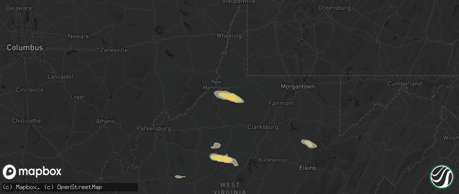 Hail Map in Reader, WV on May 27, 2026 - HailTrace