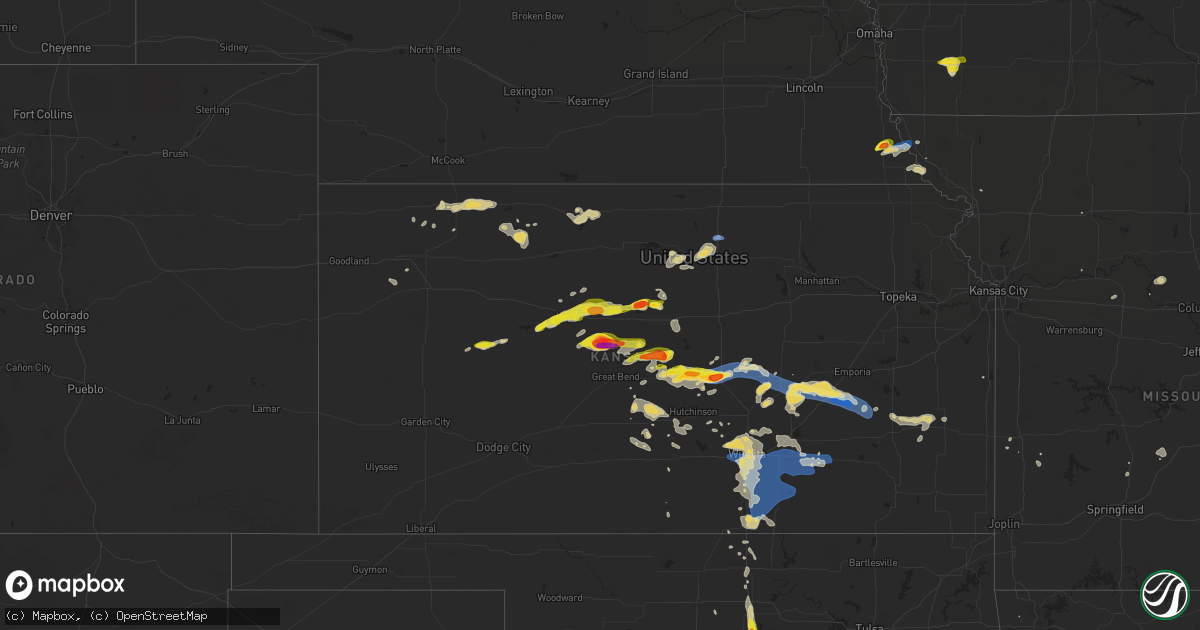 Hail Map on June 4, 2024 - HailTrace
