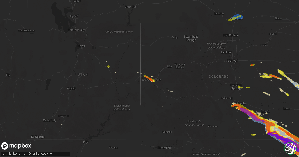 Hail Map on June 6, 2025 - HailTrace