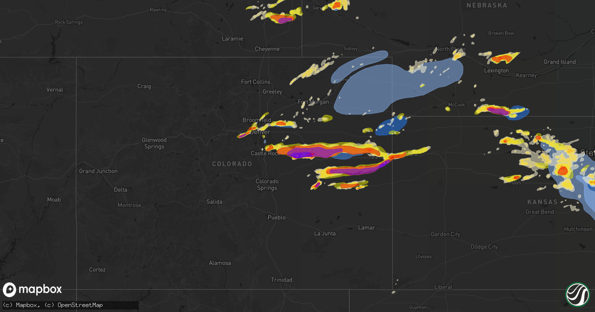 Hail Map on June 8, 2026 - HailTrace
