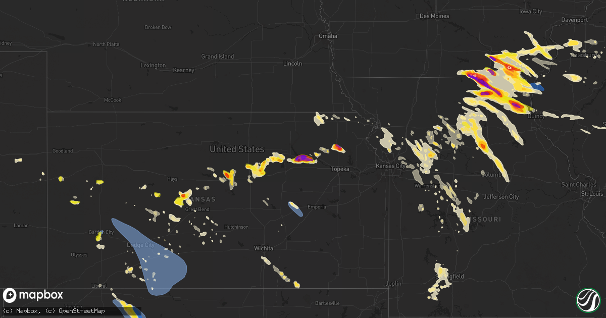 Hail Map on June 13, 2024 - HailTrace