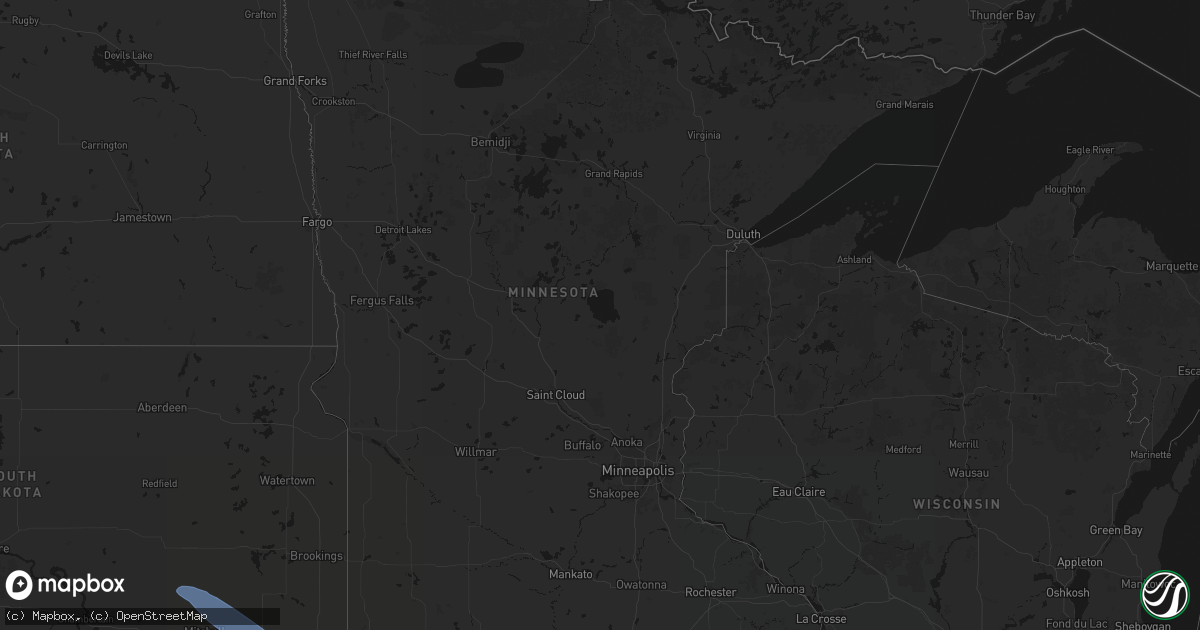 Hail Map in Minnesota on June 17, 2026 - HailTrace