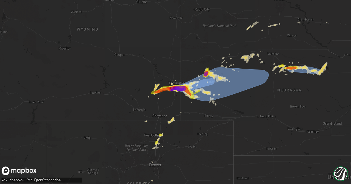 Hail Map on June 20, 2024 - HailTrace