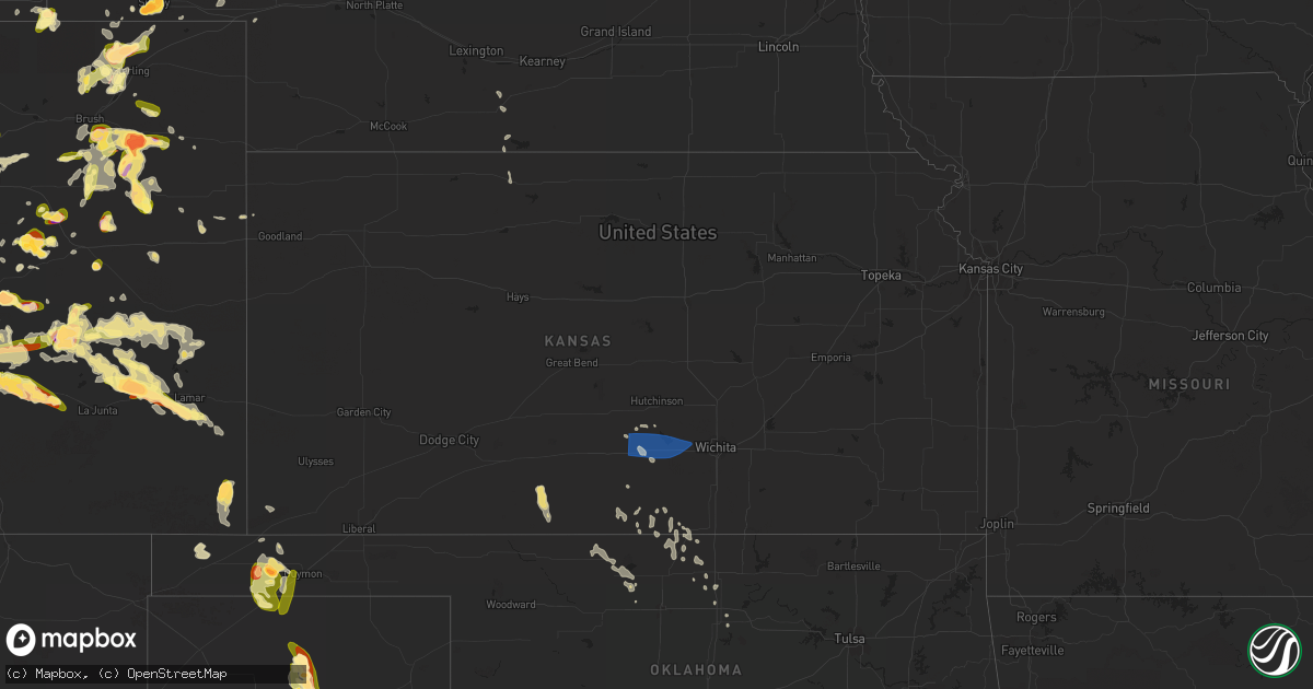 Hail Map in Kansas on June 21, 2023 - HailTrace