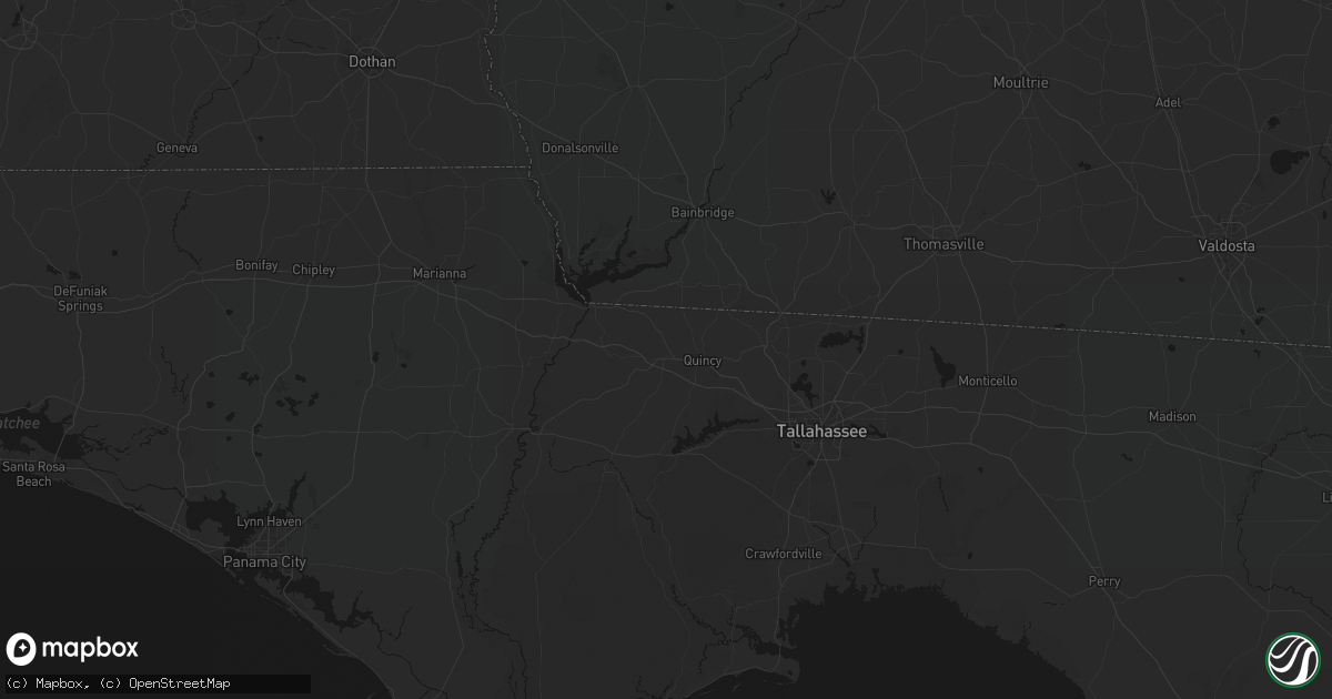 Hail Map in Gretna, FL on June 21, 2026 - HailTrace