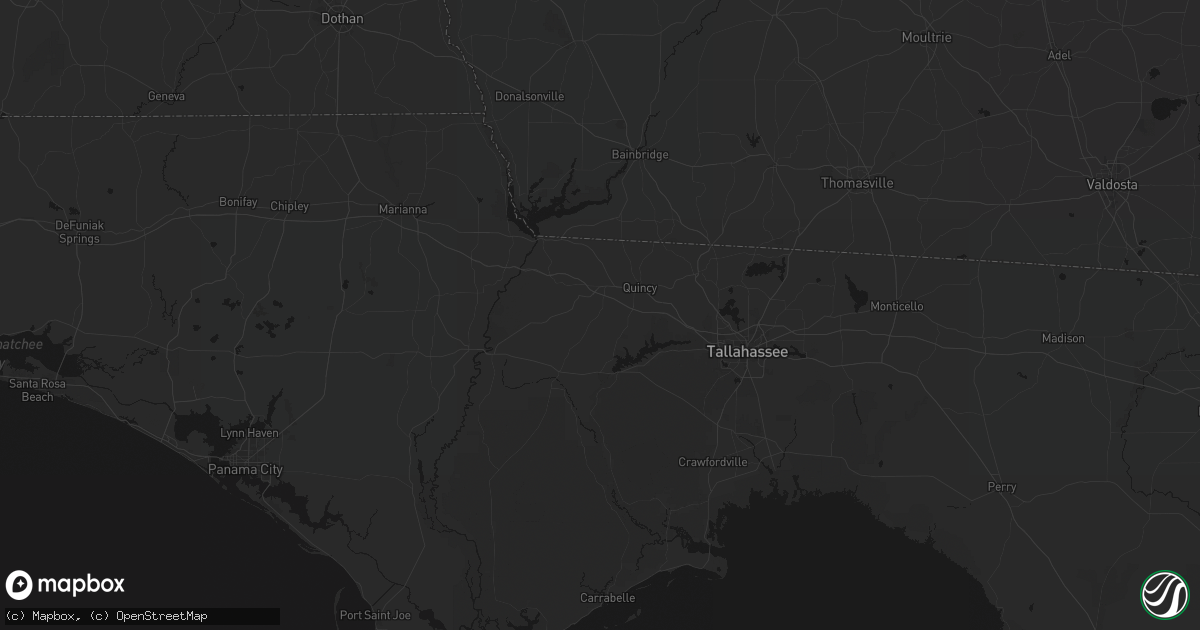 Hail Map in Quincy, FL on June 21, 2026 - HailTrace
