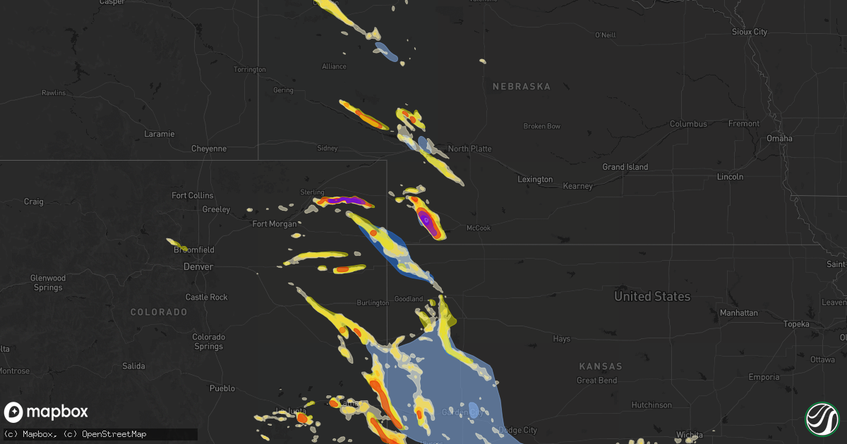 Hail Map on June 21, 2026 - HailTrace