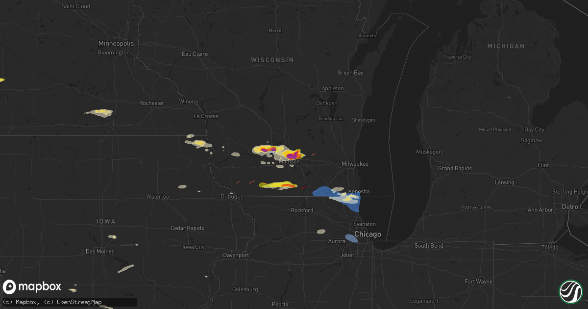 Hail Map on June 22, 2024 - HailTrace