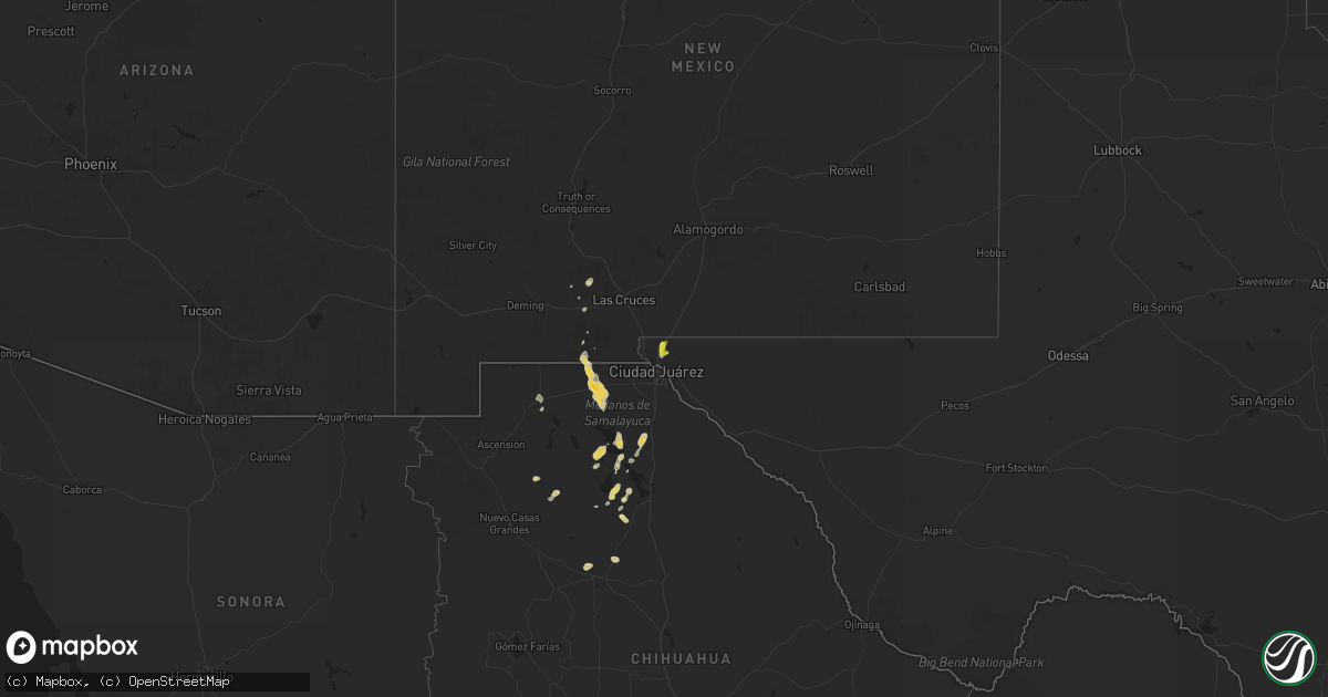 Hail Map on June 27, 2021 - HailTrace