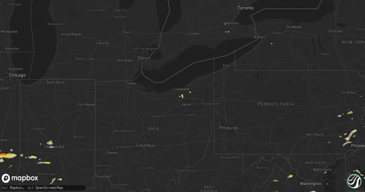 Hail Map on July 25, 2023 - HailTrace